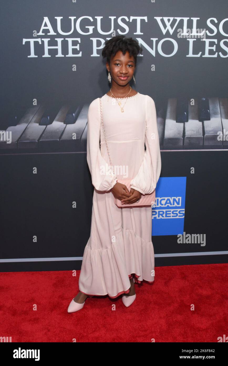 Nadia Daniel attends The Piano Lesson on Broadway opening night at the ...