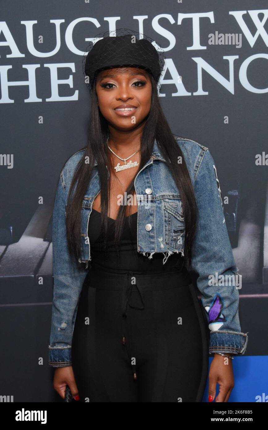 Marielle Bobo attends The Piano Lesson on Broadway opening night at the ...