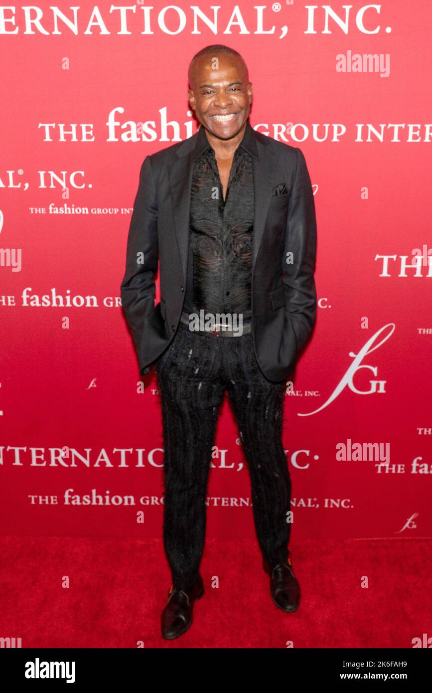 New York, NY on October 13, 2022, Rising Star award winner Frederick ...