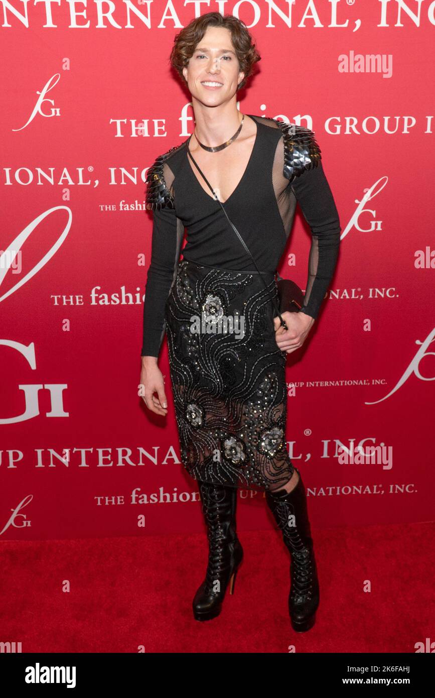 New York, NY on October 13, 2022, attends the 38th Fashion Group ...