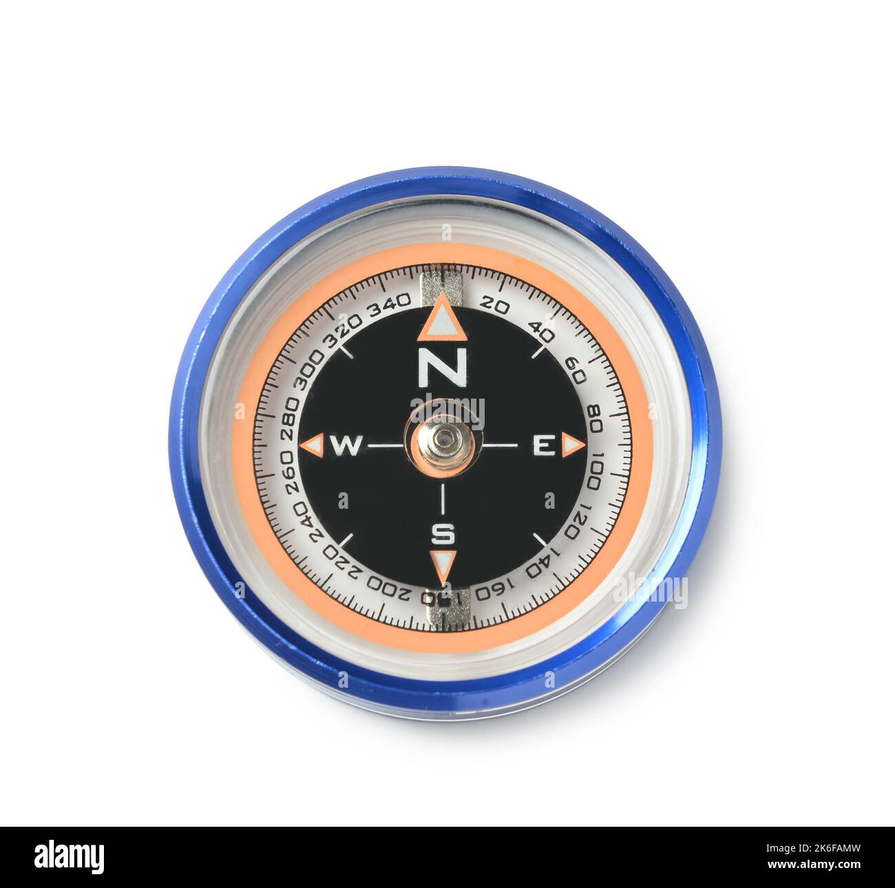 Compass isolated on white background Stock Photo - Alamy