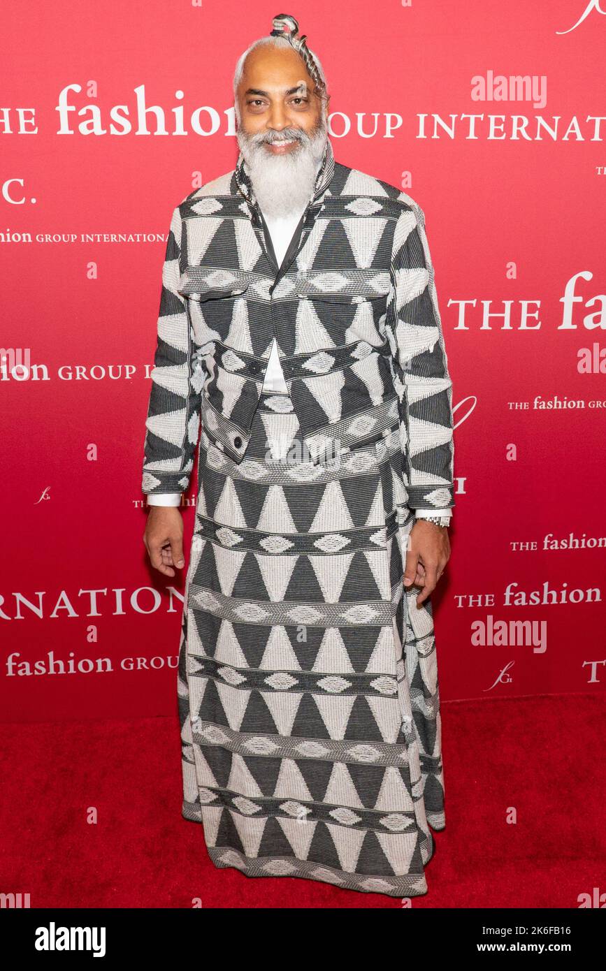 New York, NY on October 13, 2022, Terry Singh attends the 38th Fashion ...