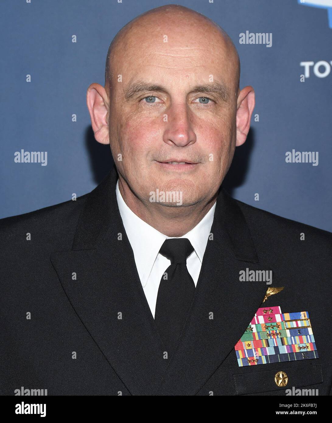 Beverly Hills, CA, October 13, 2022. Rear Admiral Wesley McCall arrives ...