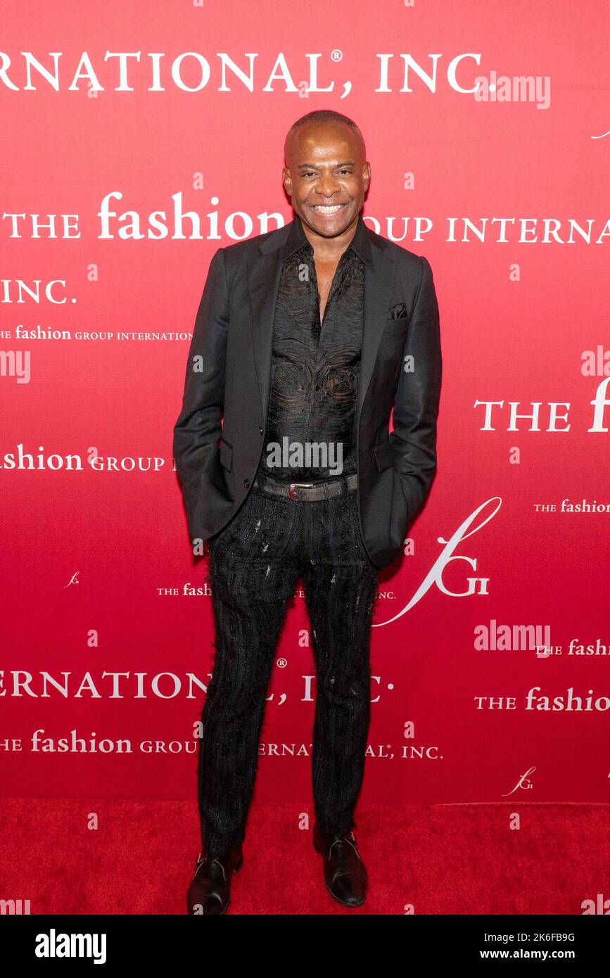 New York, NY on October 13, 2022, Rising Star award winner Frederick ...