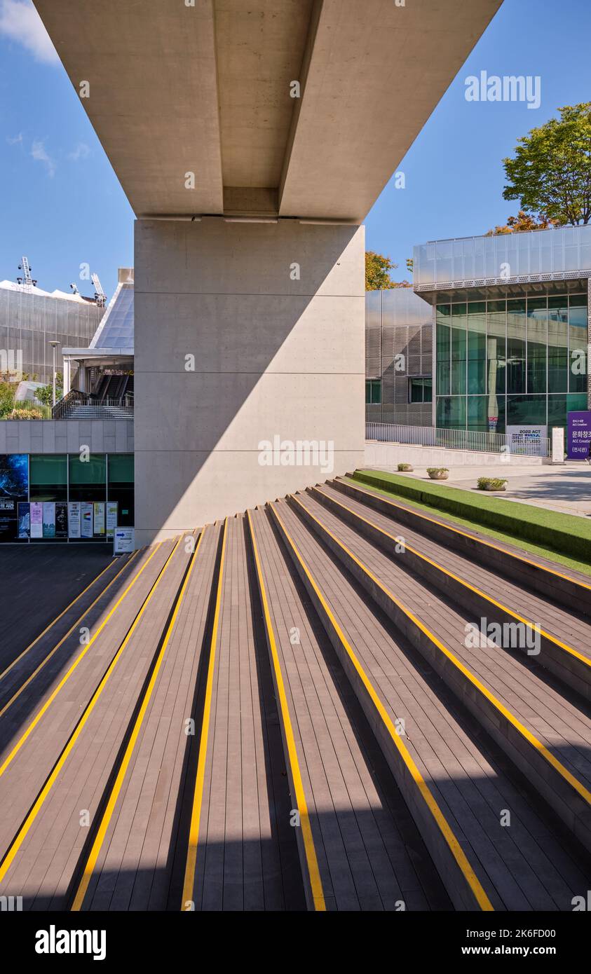 Asia Culture Center complex in Gwangju South Korea on 11 October 2022 ...