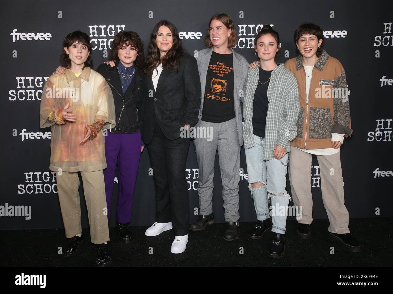 Los Angeles, California, USA. 13th Oct, 2022. Sara Quin, Railey ...