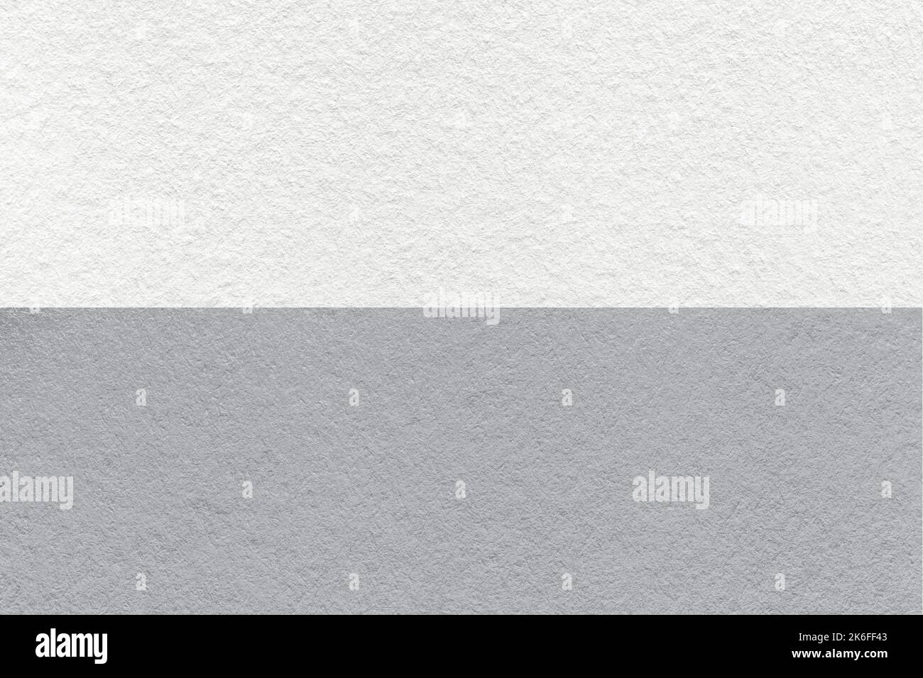 Texture of craft white and gray paper background, half two colors ...