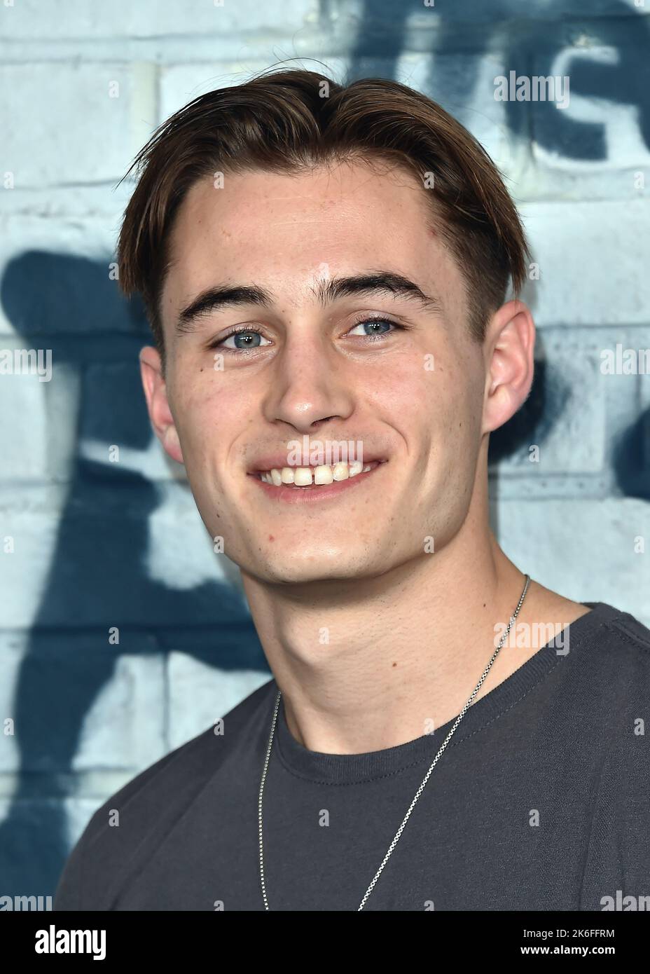 Los Angeles, CA on October 13, 2022. Marcus Della Rosa walking the red ...