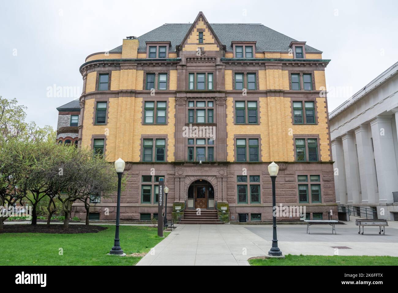 Troy, New York, United States of America – April 26, 2017. Russell Sage ...