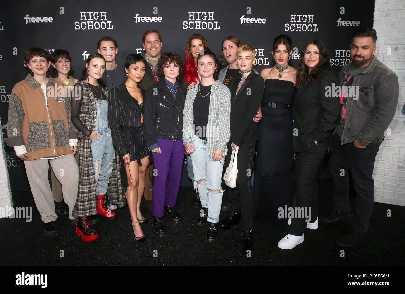 13 October 2022 - Los Angeles, California - Cast.. Amazon Freevee Hosts ...