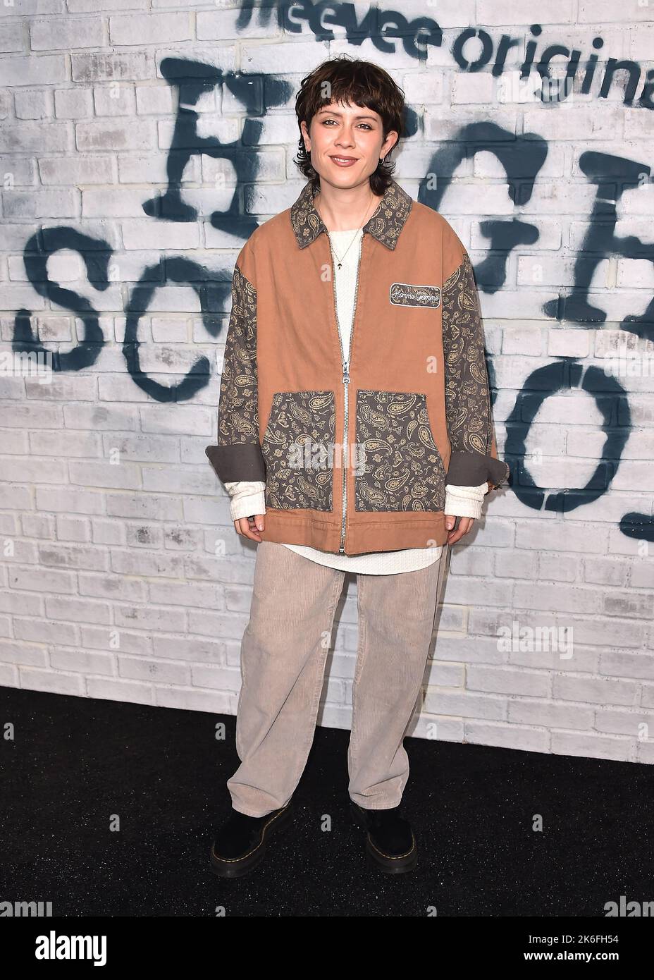 Los Angeles, USA. 13th Oct, 2022. Tegan Quin walking the red carpet at ...