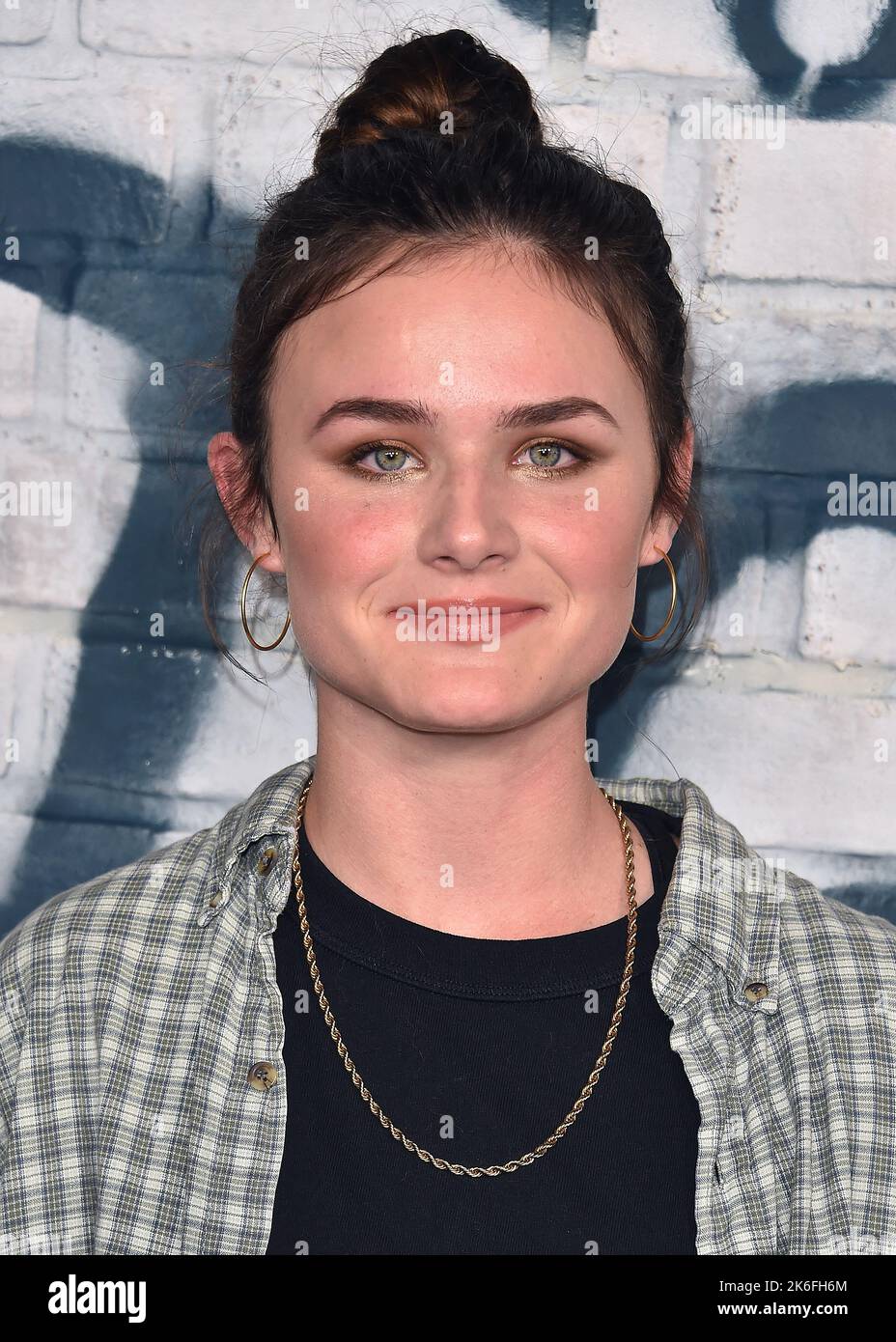 Los Angeles, CA on October 13, 2022. Seazynn Gilliland walking the red ...