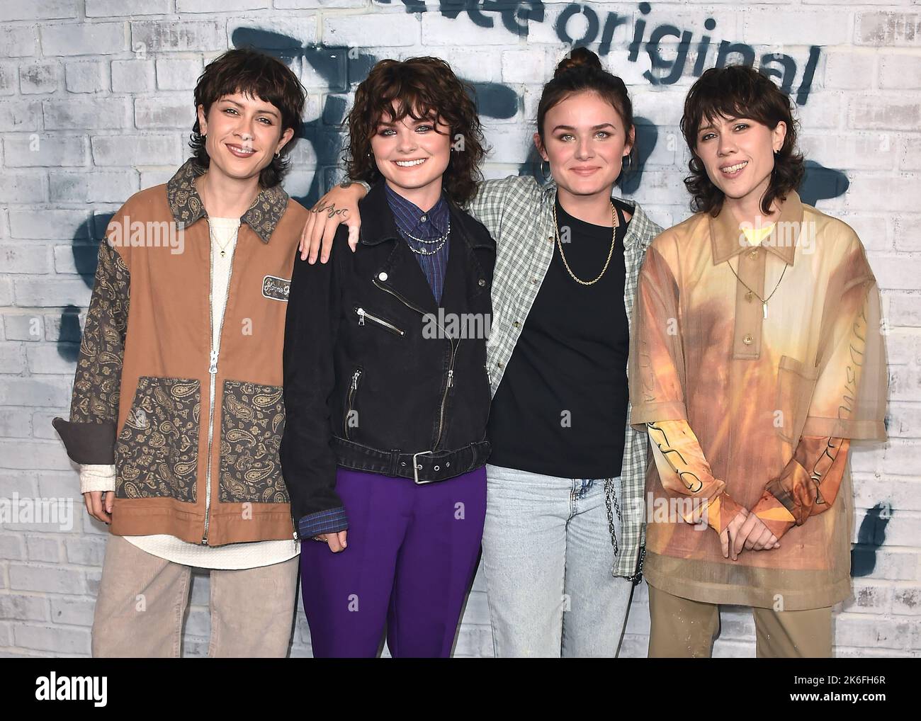 Los Angeles, CA on October 13, 2022. Tegan Quin, Railey Gilliland ...