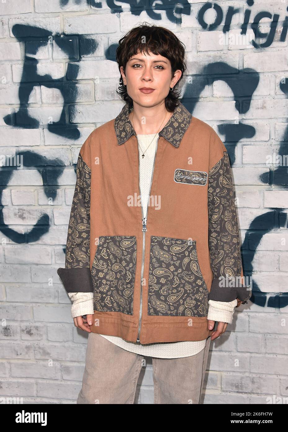 Los Angeles, USA. 13th Oct, 2022. Tegan Quin walking the red carpet at ...