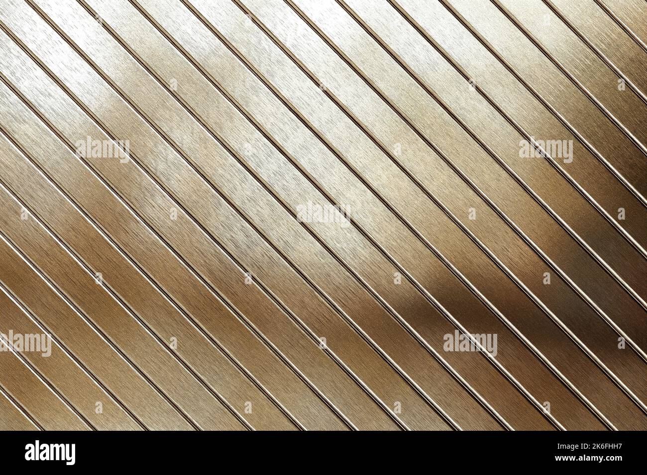 Texture of gold panel wall in diagonal, abstract background. 3D ...