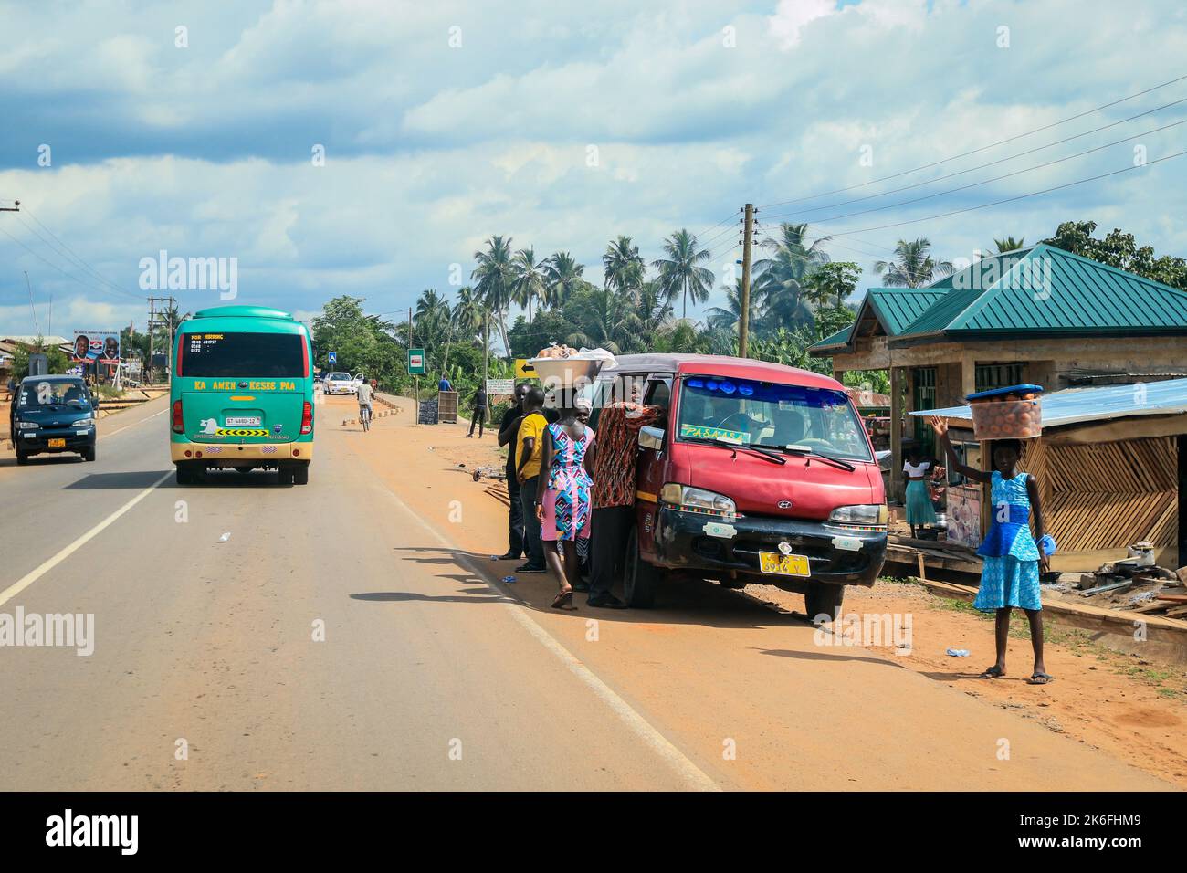 Ghana poverty hi-res stock photography and images - Alamy