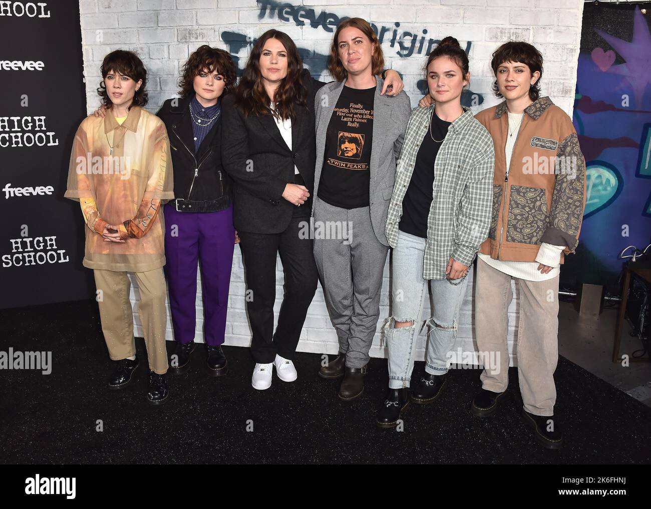 Los Angeles, USA. 13th Oct, 2022. Sara Quin, Railey Gilliland, Clea ...