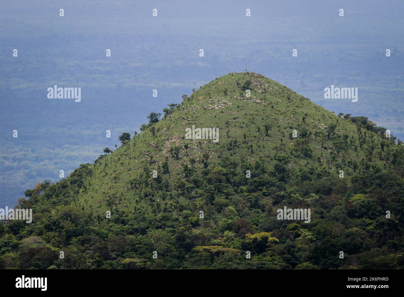 Amazing Natural Landscapes of Ghana Atlantic Ocean Coastline with Green ...