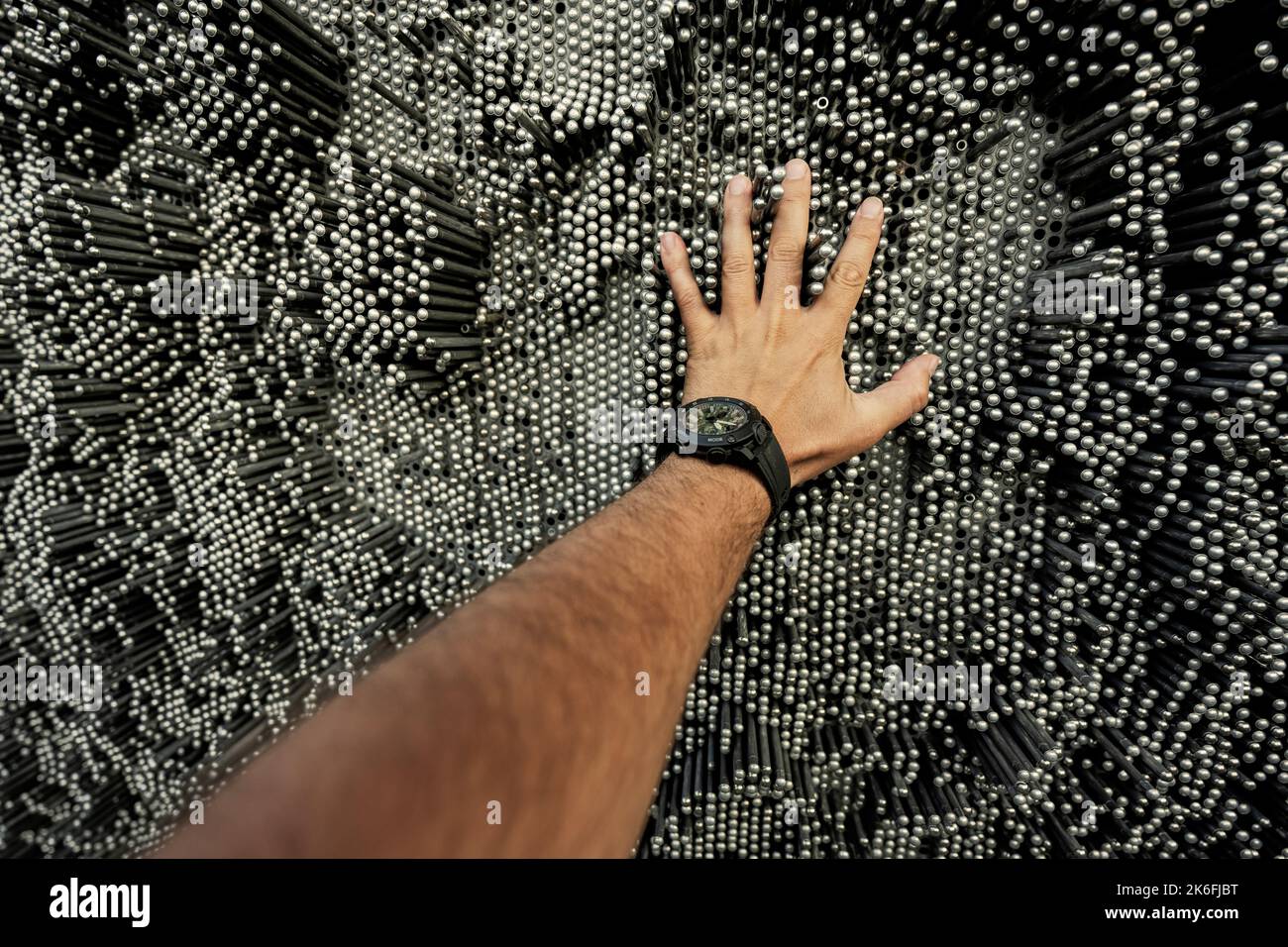 Hand pointing to watches hi-res stock photography and images - Alamy