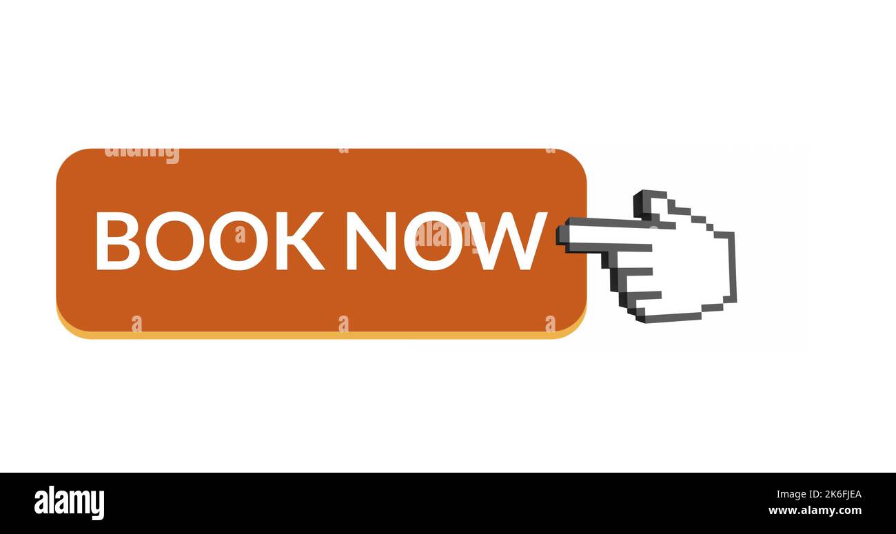 Image of book bow and hand over white background. Social media ...