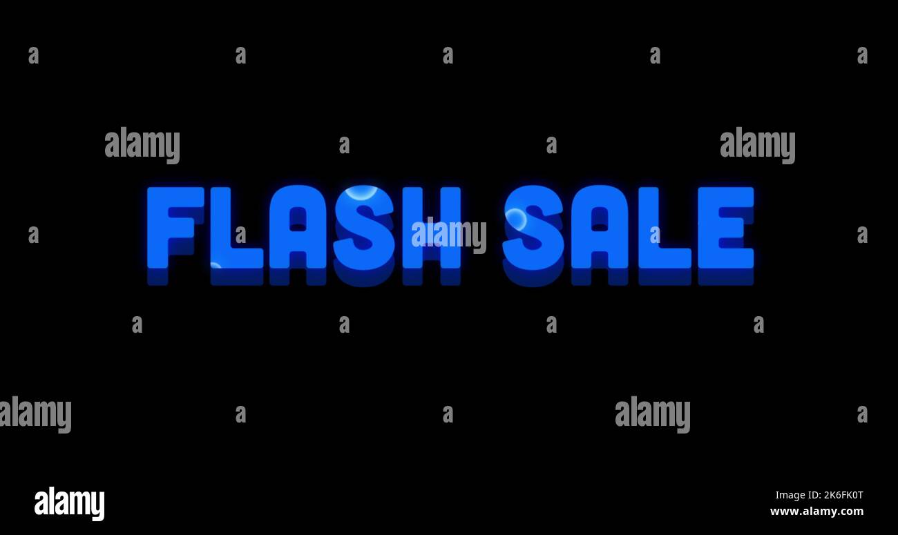 Image of Flash Sale Advertisement with Swirling Paint Design against ...