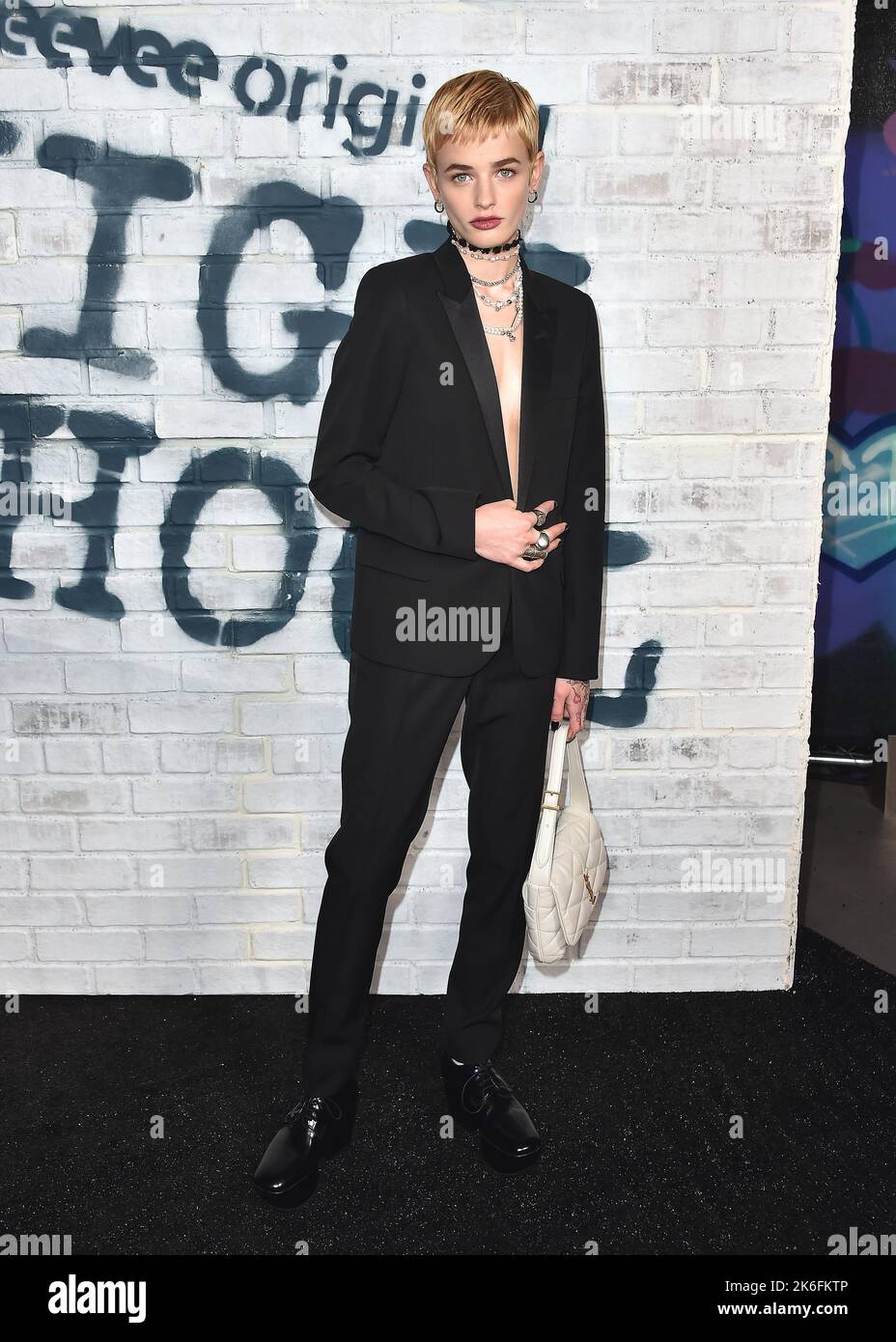 Los Angeles, USA. 13th Oct, 2022. Esther McGregor walking the red ...