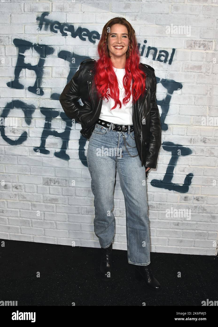 Los Angeles, CA on October 13, 2022. Cobie Smulders walking the red ...