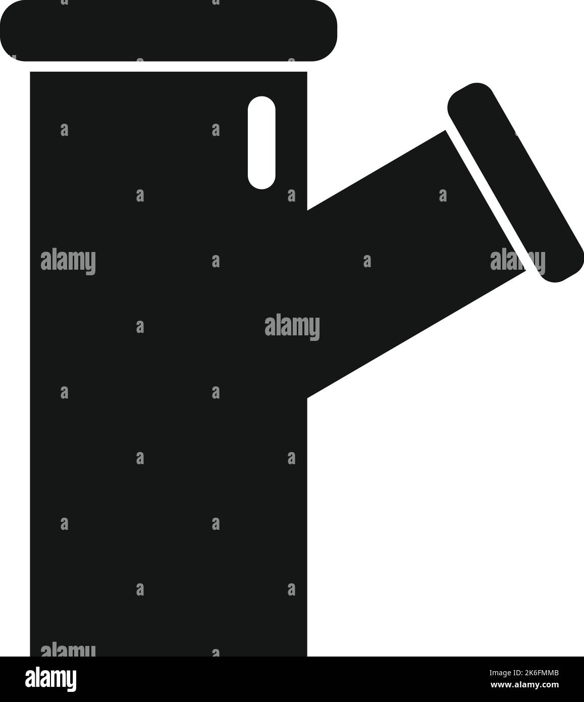 Plumber pipe icon simple vector. Water service. Faucet sink Stock ...