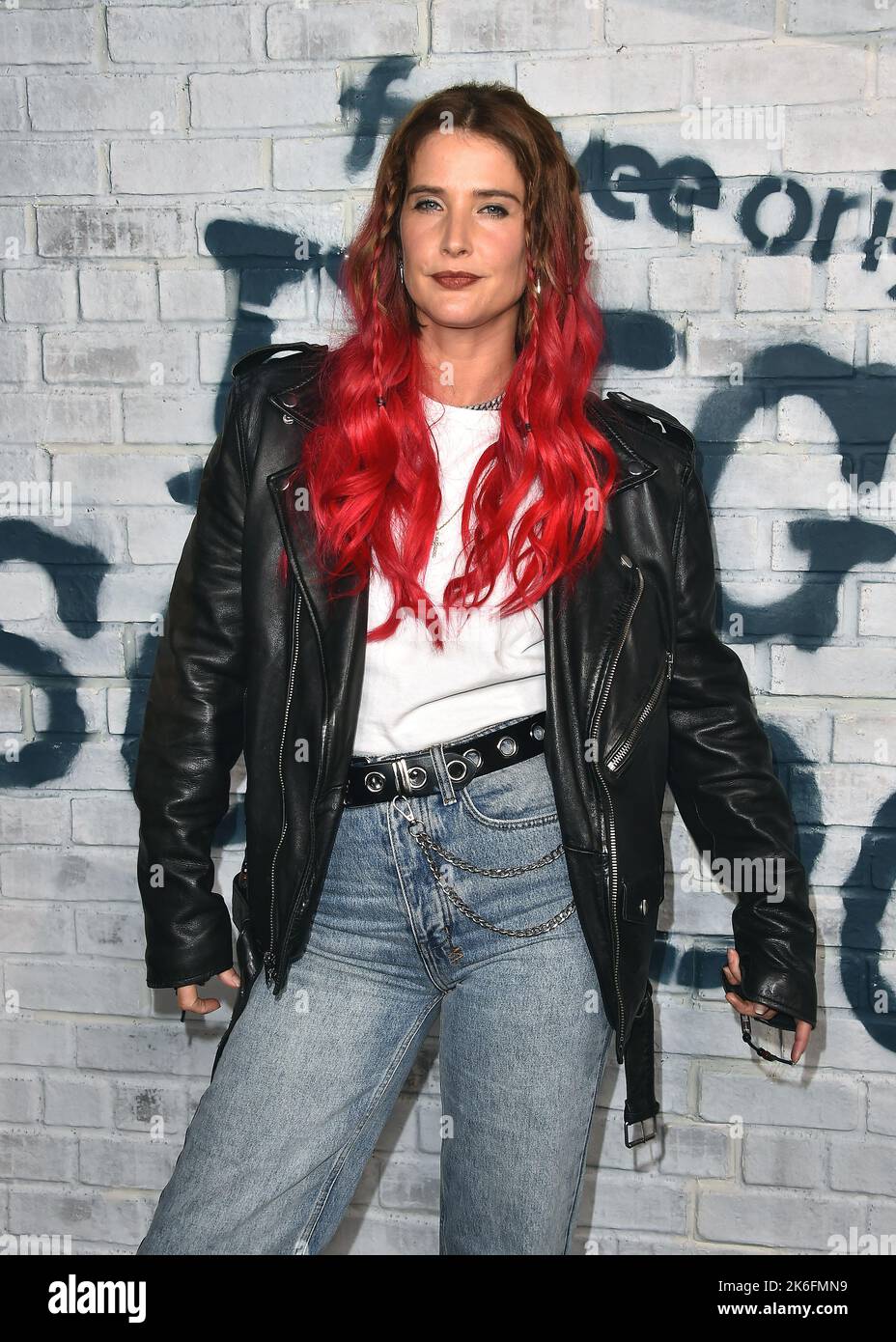 Los Angeles, CA on October 13, 2022. Cobie Smulders walking the red ...