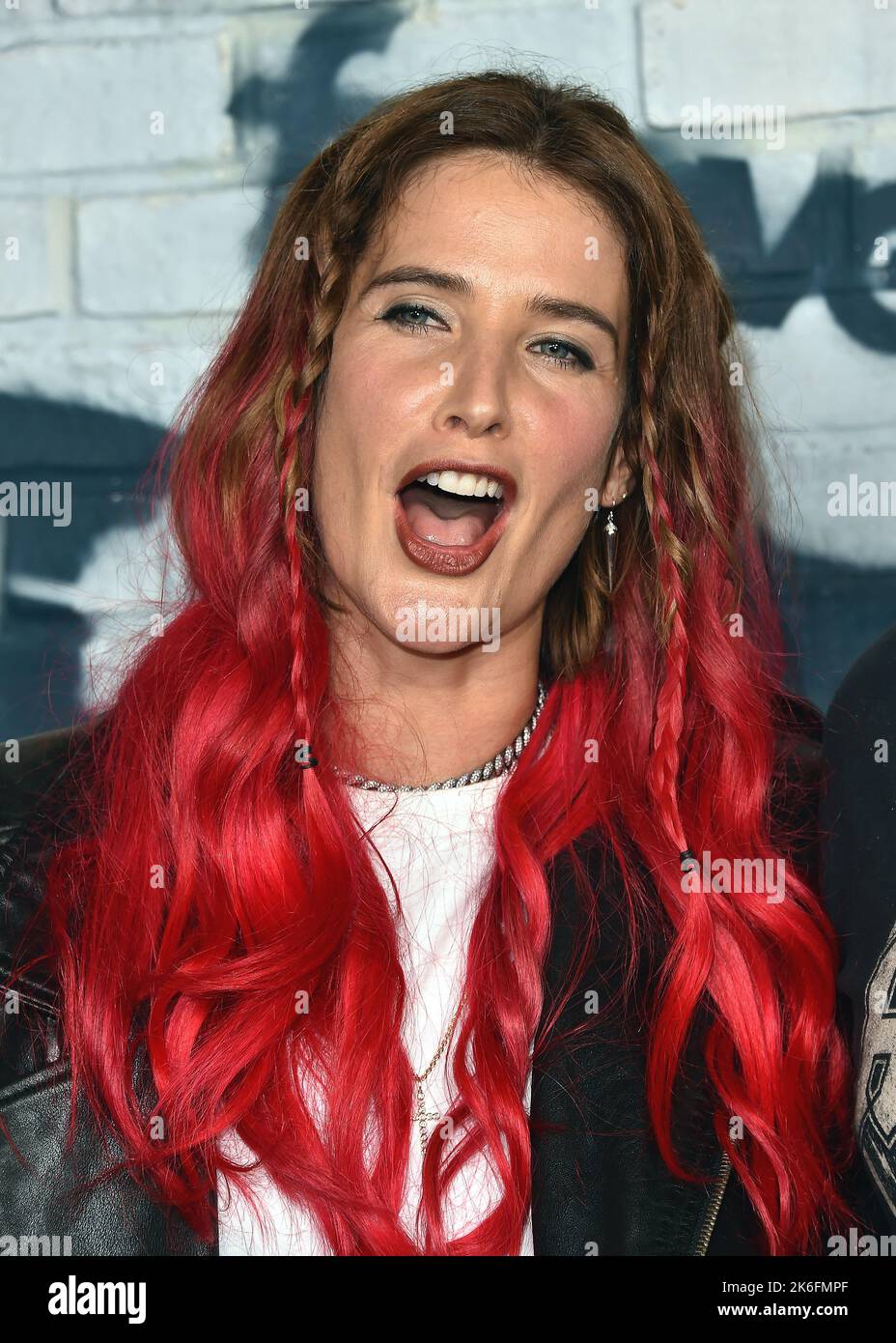 Los Angeles, USA. 13th Oct, 2022. Cobie Smulders walking the red carpet ...