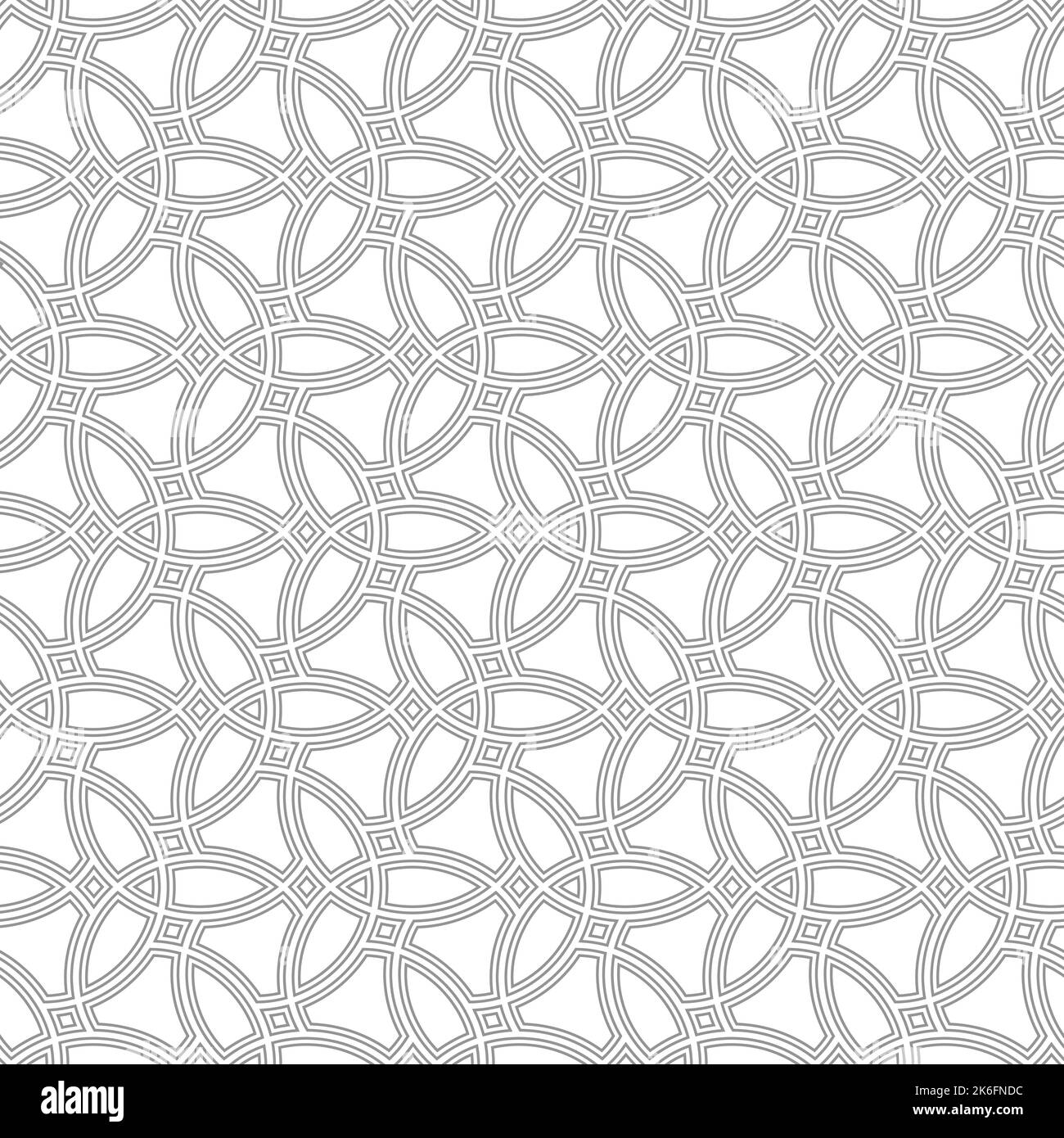 Seamless vector ornament in arabian style. Geometric abstract ...