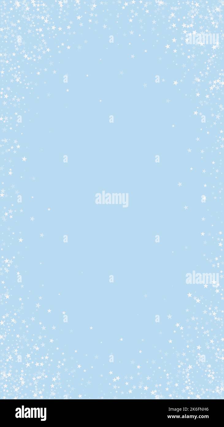 Falling snowflakes christmas background. Subtle flying snow flakes and ...