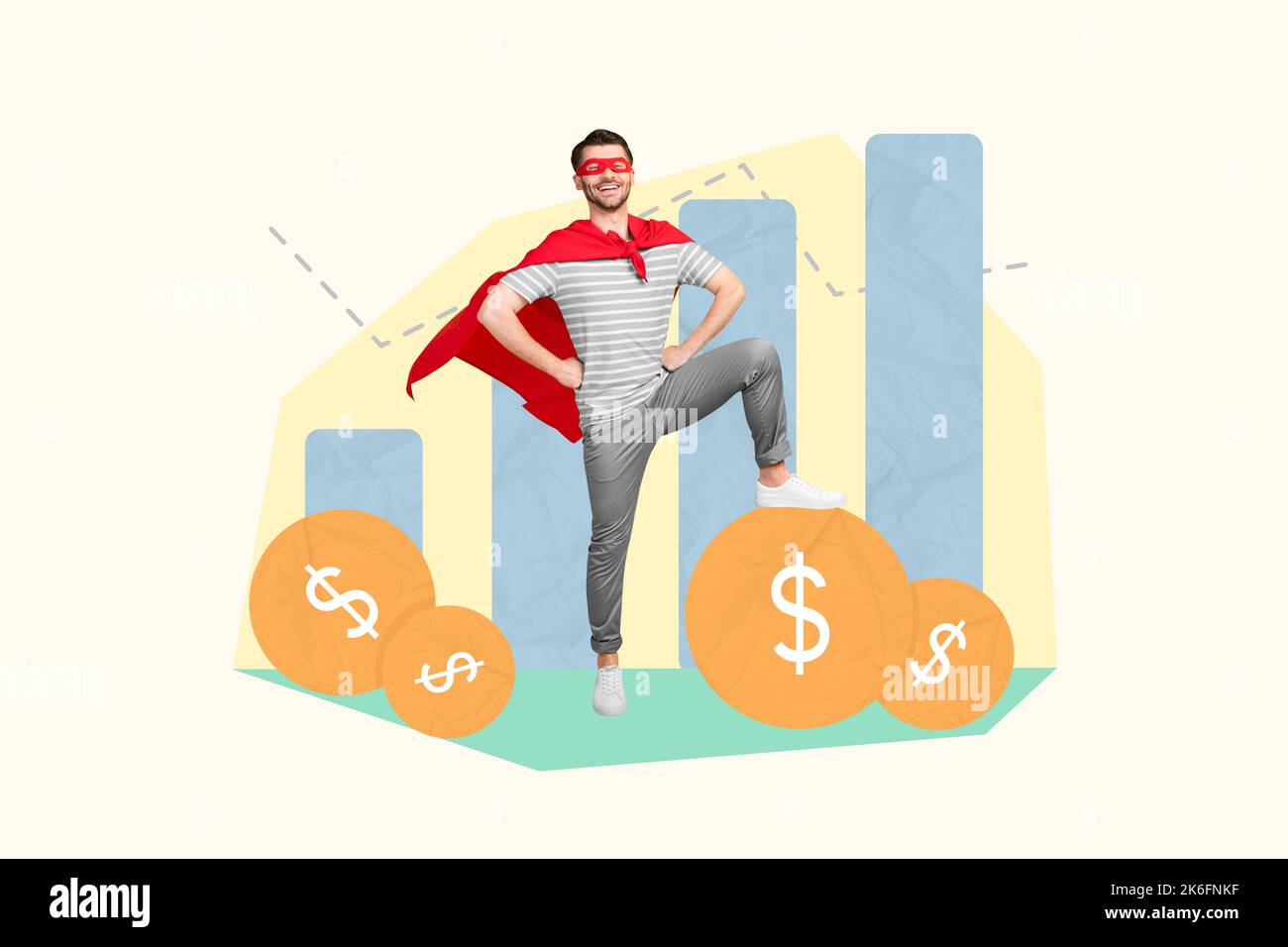 Photo sketch graphics artwork picture of funny funky superman guy ...