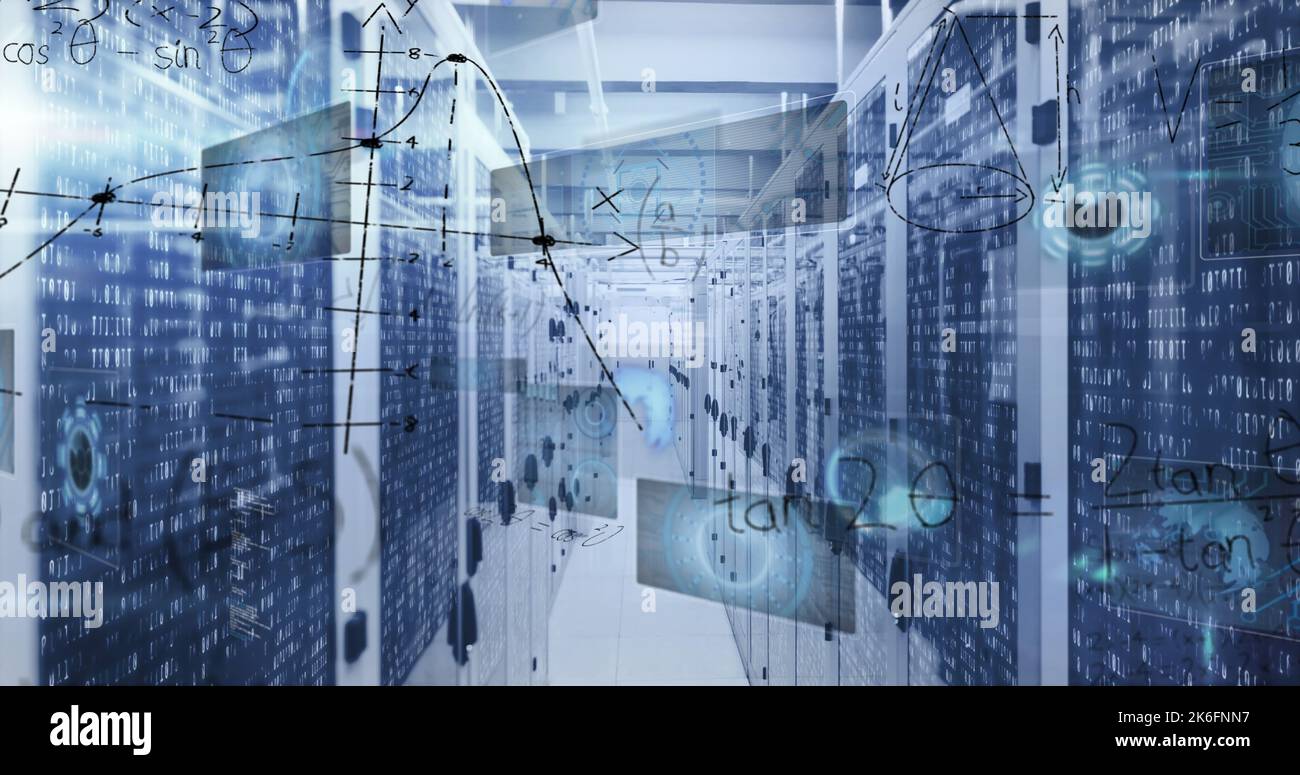 The global network of internet service providers or data processing ...