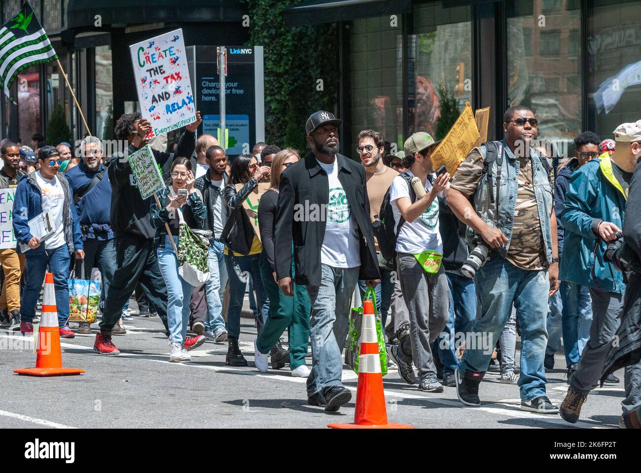 New York City, USA – May 6, 2017. Participants in New York City ...