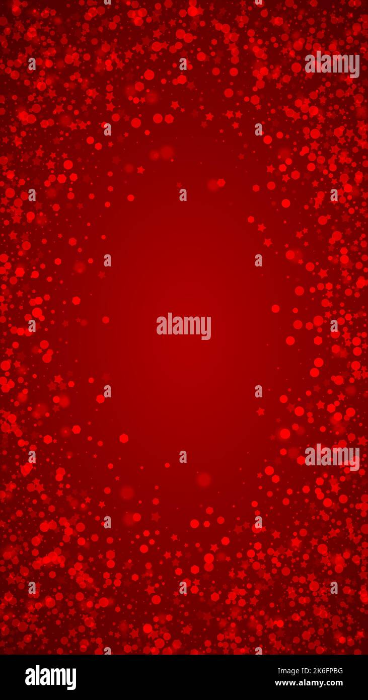 Magic falling snow christmas background. Subtle flying snow flakes and ...