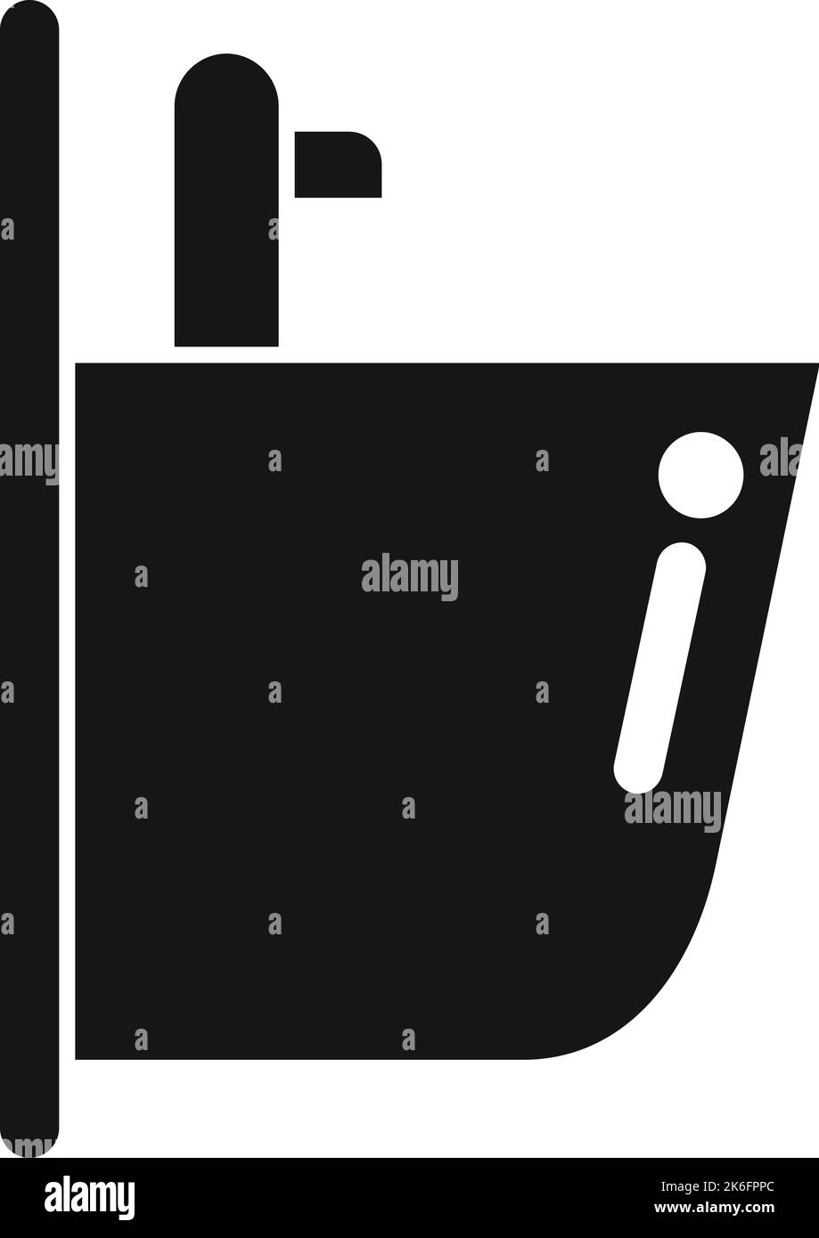 Small faucet icon simple vector. Pipe sewer. Plumber drain Stock Vector ...