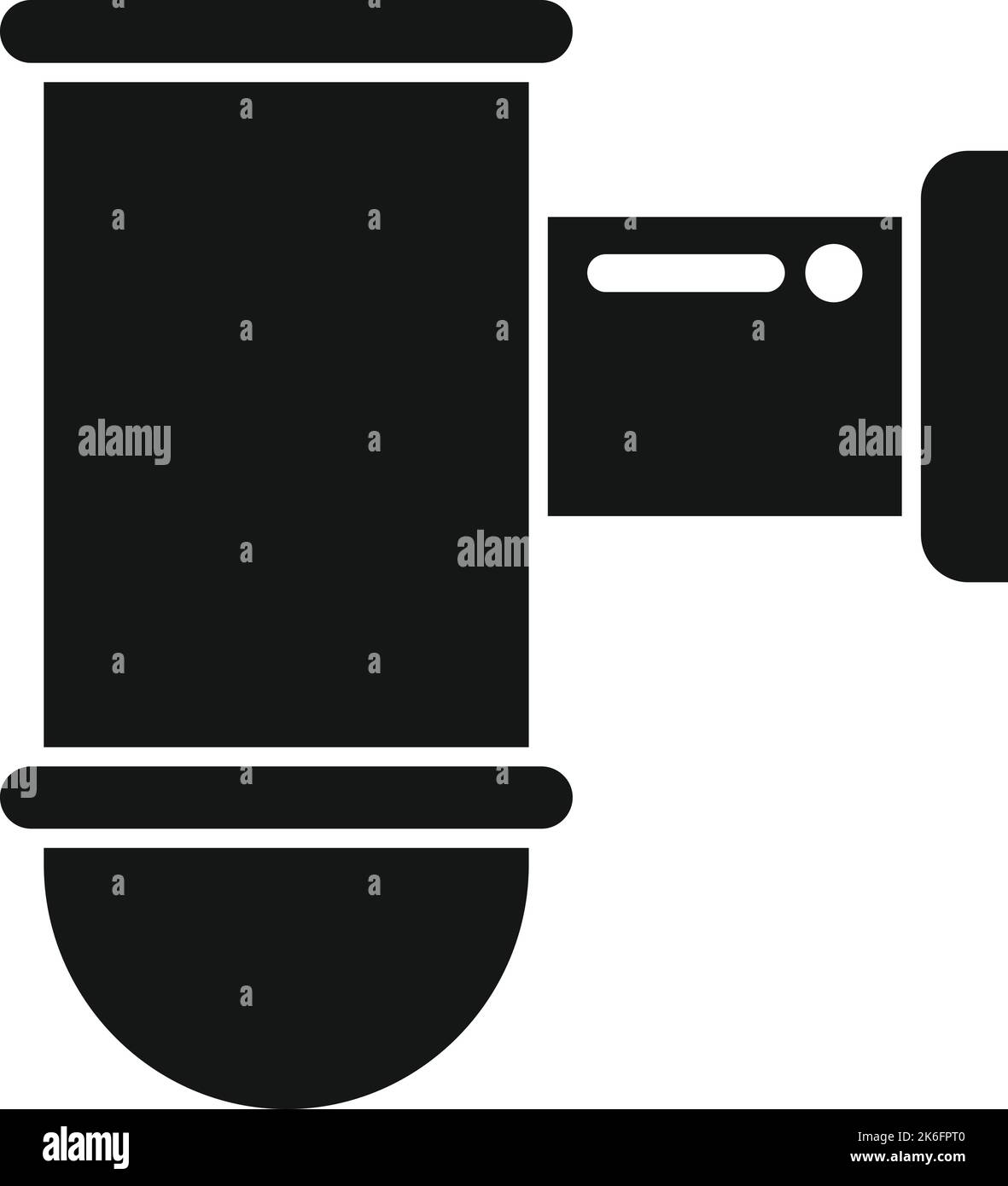 Kitchen sink siphon Stock Vector Images - Alamy