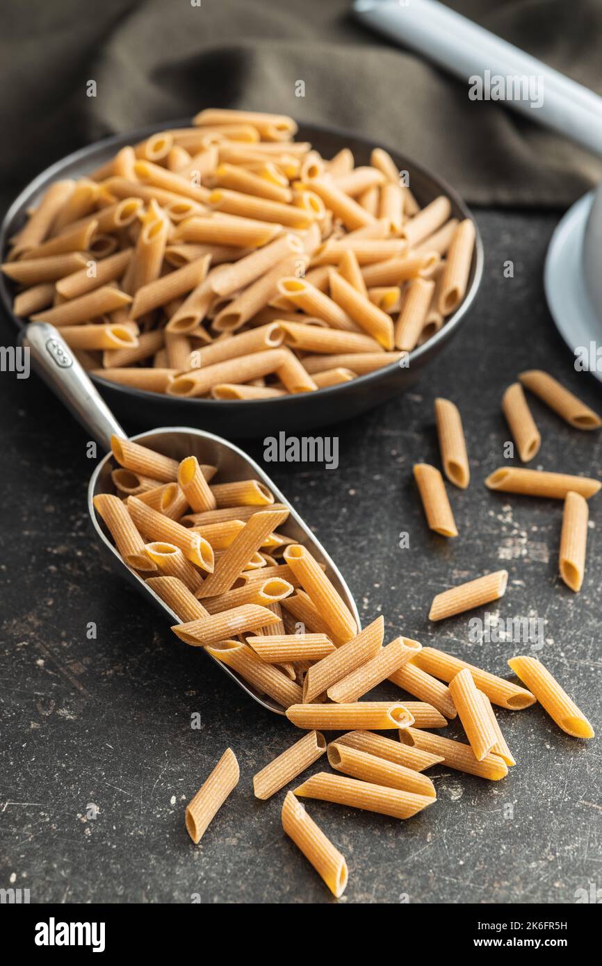 Whole grain pasta hi-res stock photography and images - Alamy