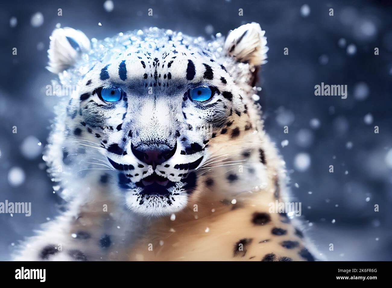 Himalayan snow leopards hi-res stock photography and images - Alamy