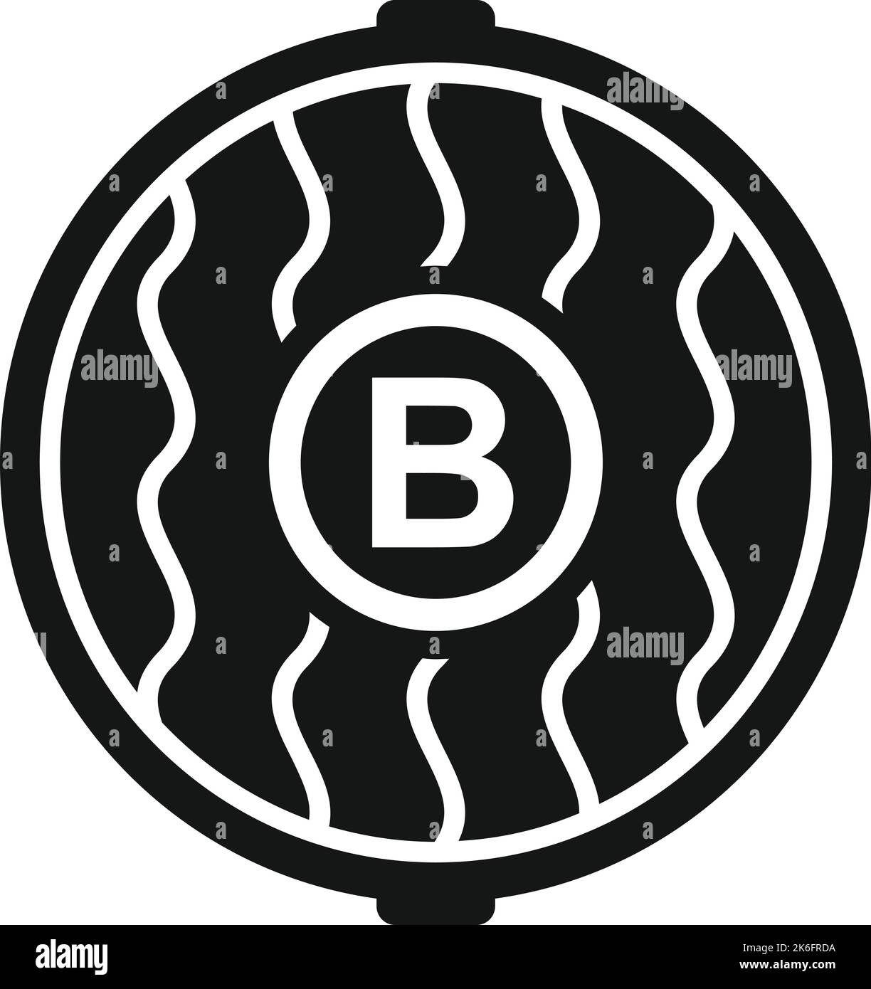 Sewer manhole icon simple vector. City road. Sewage drainage Stock ...