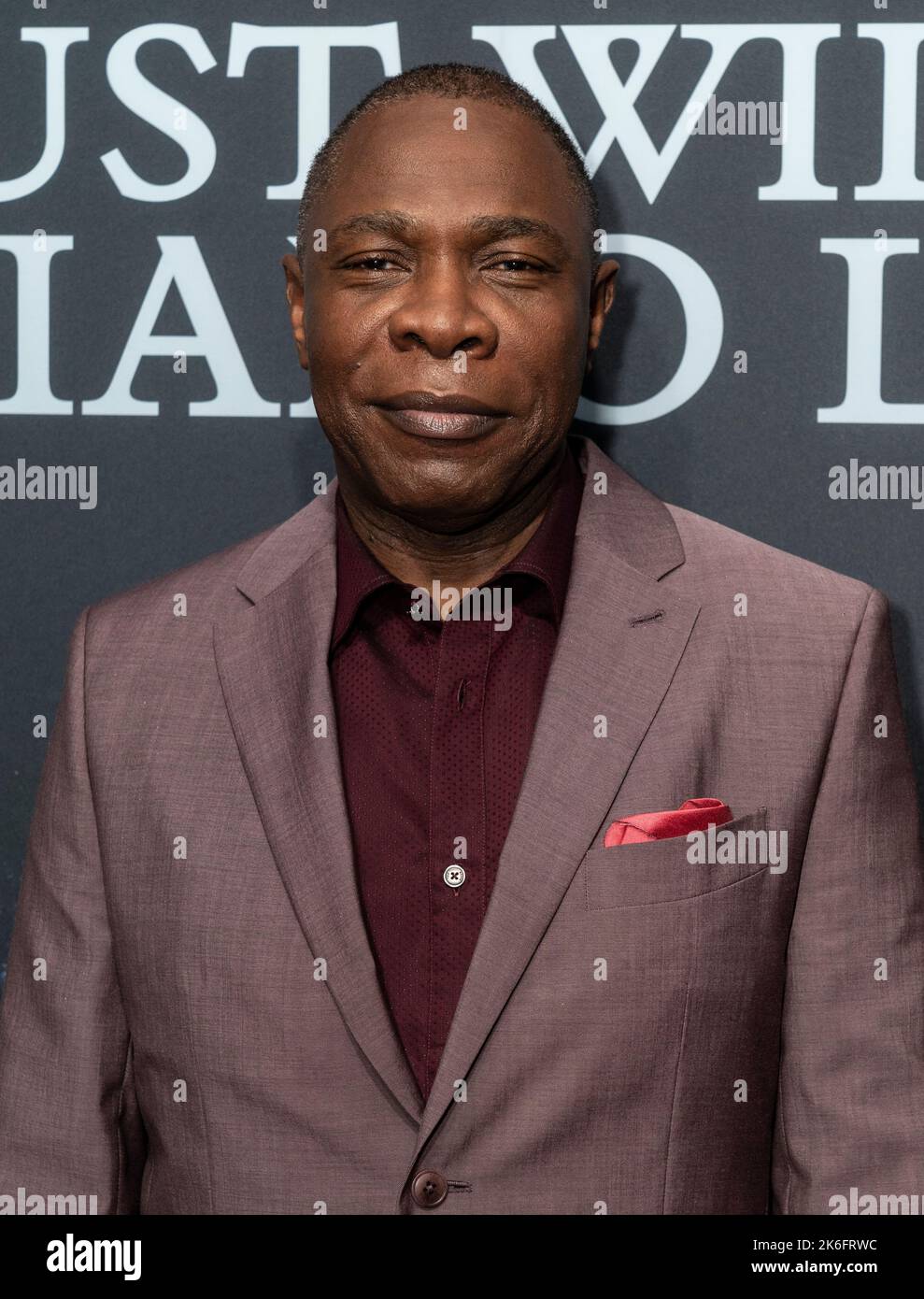 Michael Potts attends opening night of revival of August Wilson's The Piano Lesson at Ethel ...