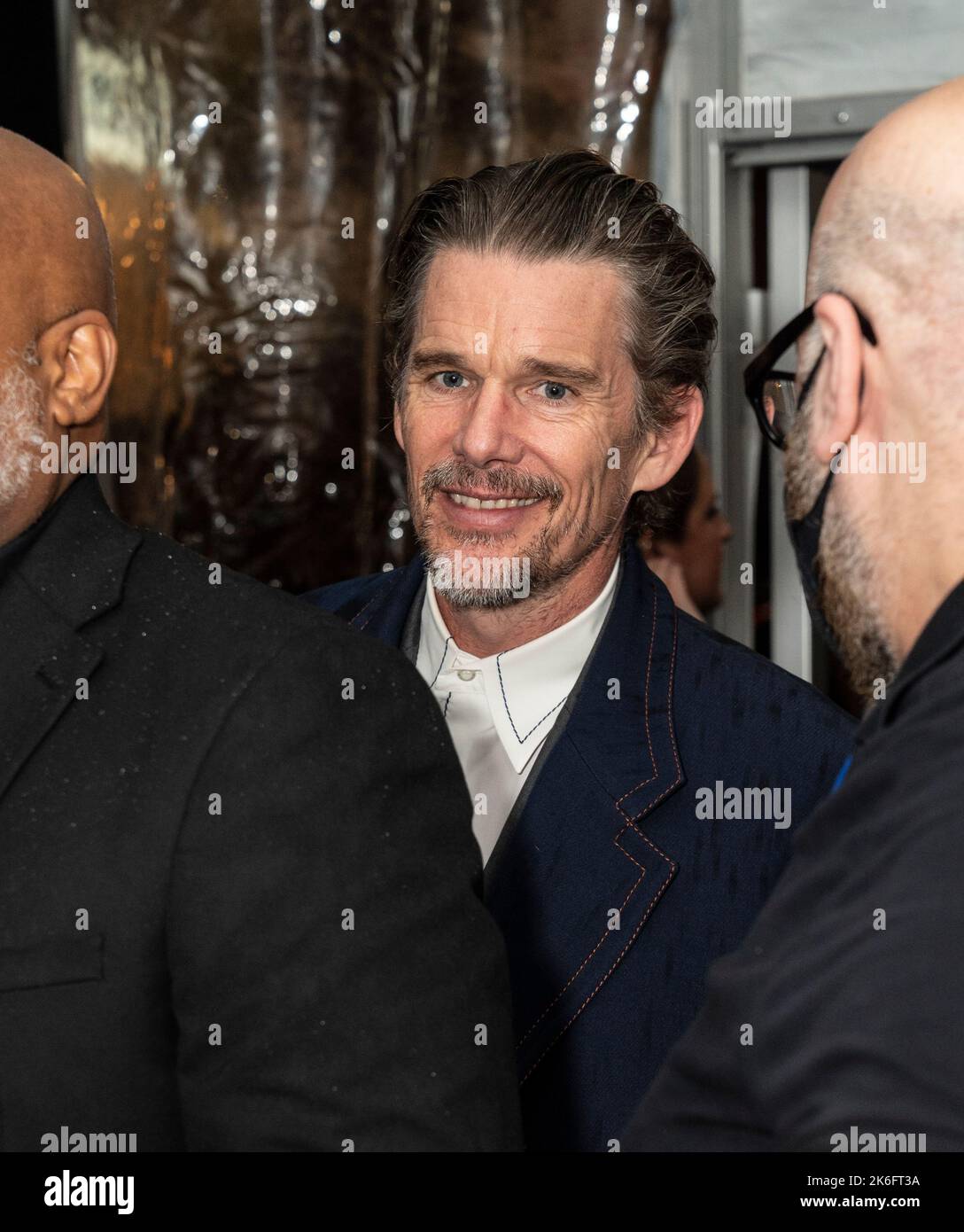 Ethan Hawke attends opening night of revival of August Wilson's The ...