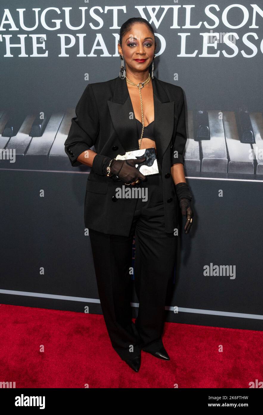 New York, USA. 13th Oct, 2022. April Matthis attends opening night of ...