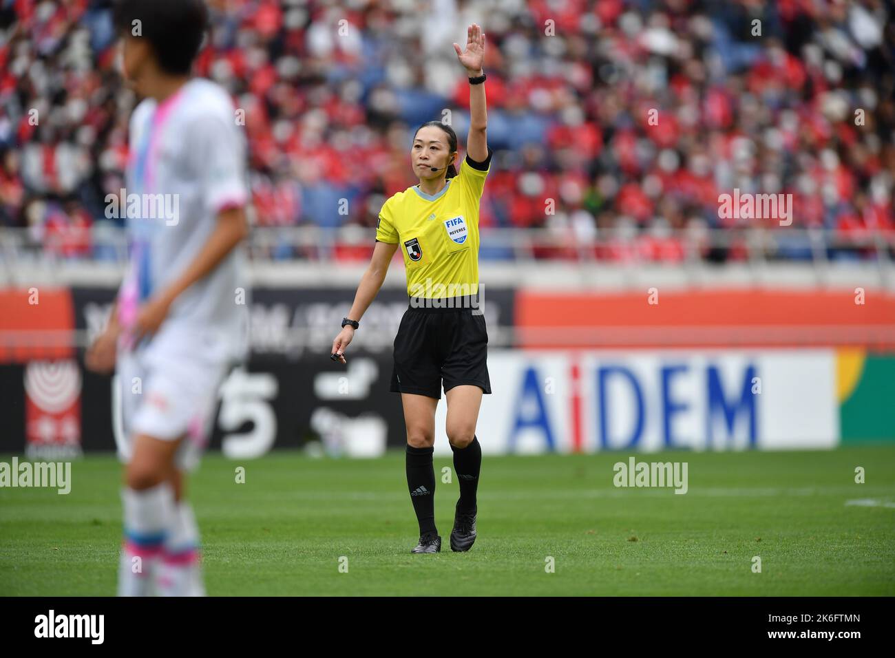 Saitama, Japan. 8th Oct, 2022. Referee Yoshimi Yamashita during the ...