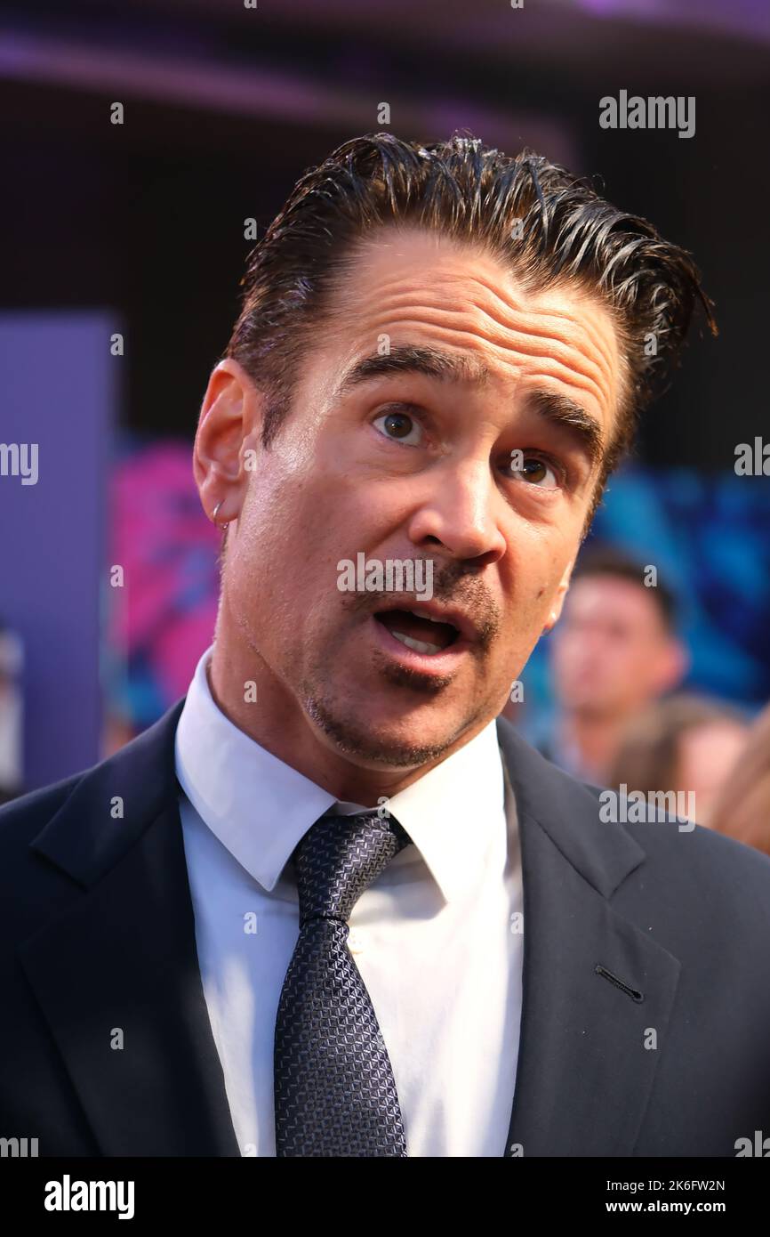 Colin Farrell attends the film premiere of 'The Banshees of Inisherin ...