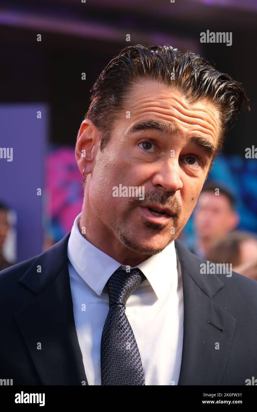 Colin Farrell attends the film premiere of 'The Banshees of Inisherin ...