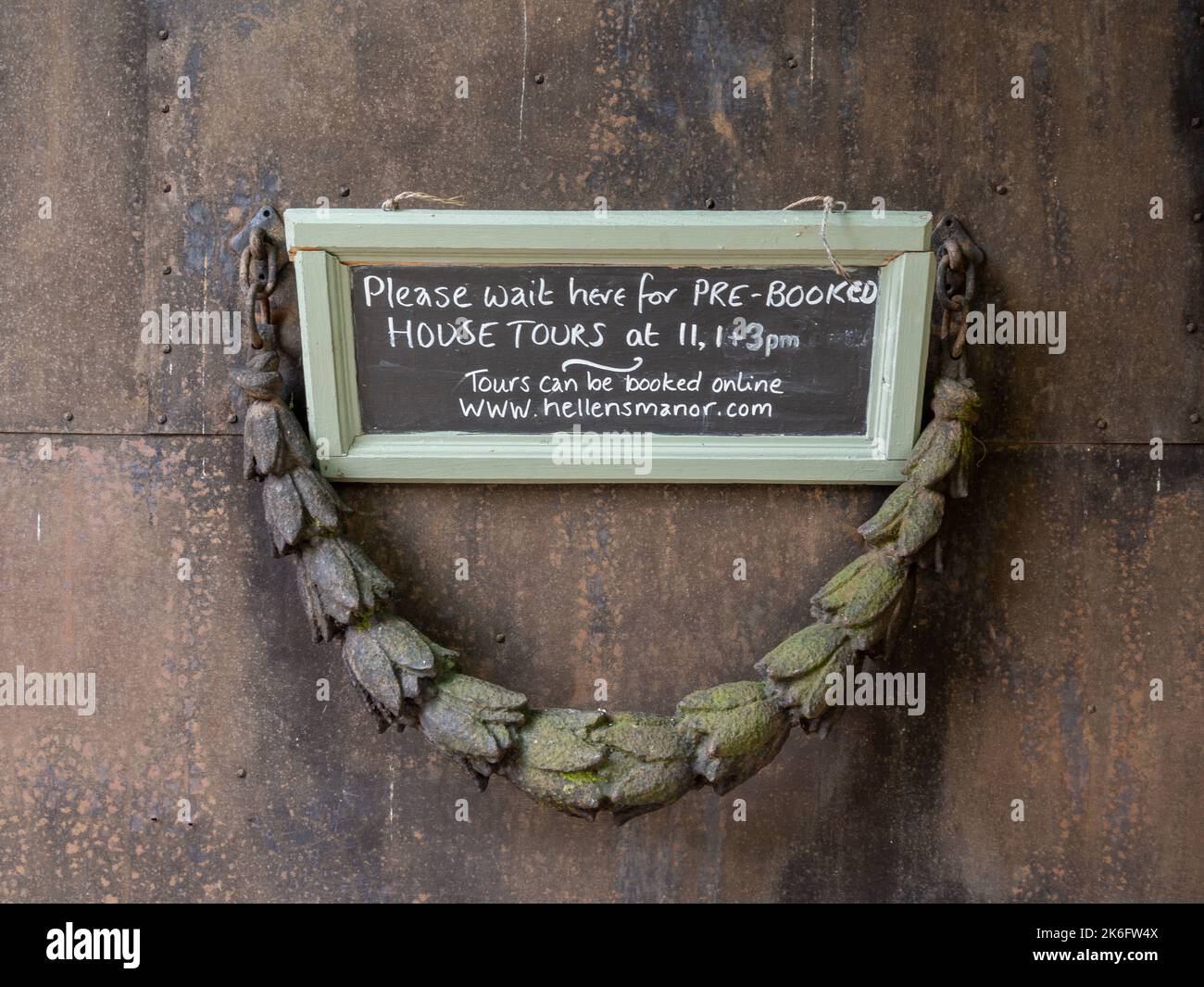 Hellens Manor, an historic house, Much Marcle, Herefordshire, UK ...
