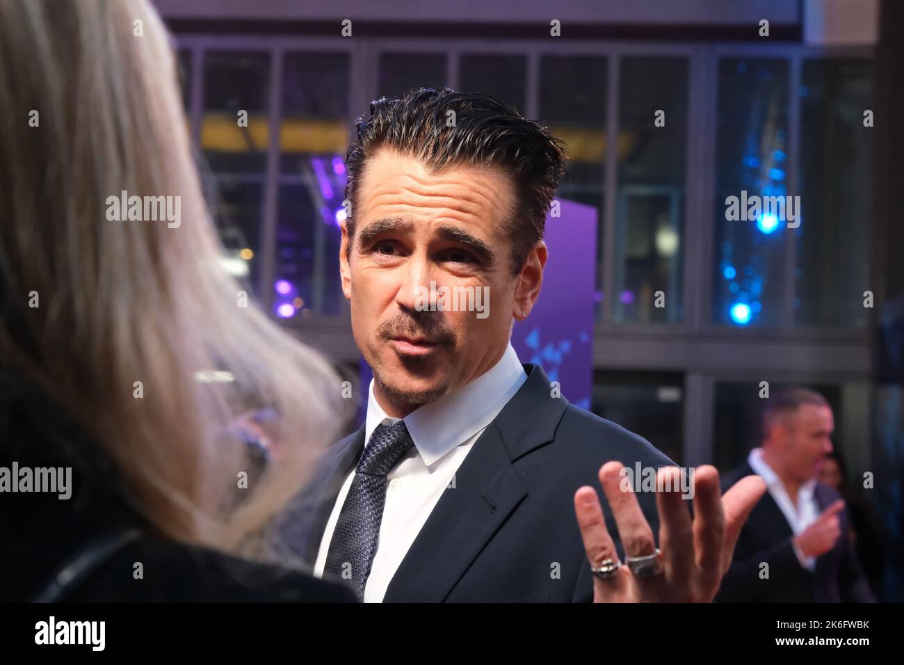Colin Farrell attends the film premiere of 'The Banshees of Inisherin ...