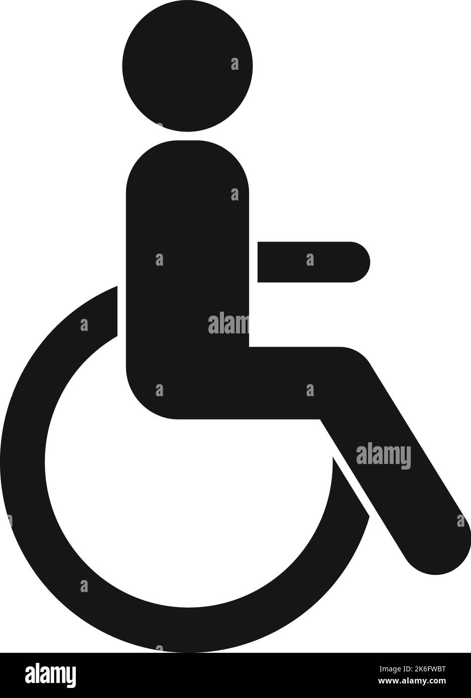 Disabled wc icon simple vector. Toilet restroom. Public door Stock ... Disabled wc icon simple vector. Toilet restroom. Public door Stock ...